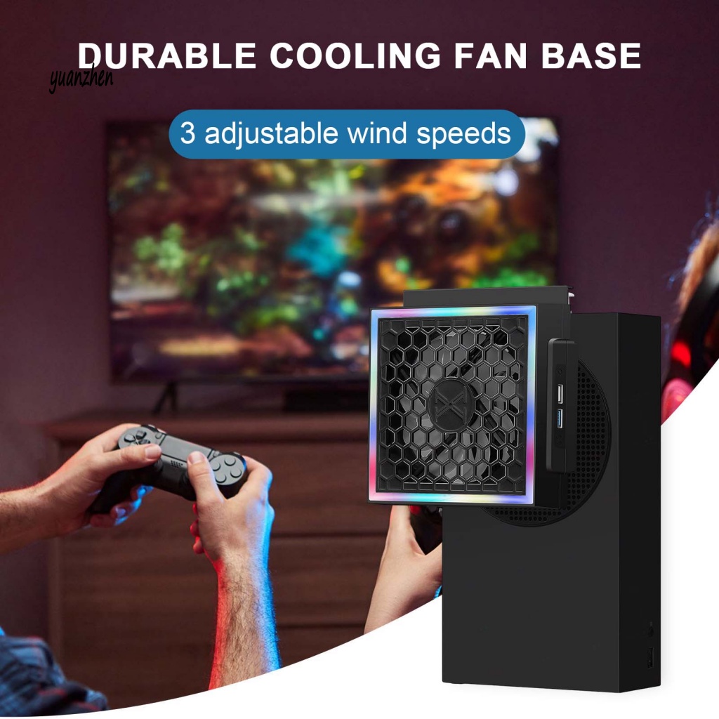 Prevent Overheating Cooling Fan Base Game Console Side Cooler Holder ...