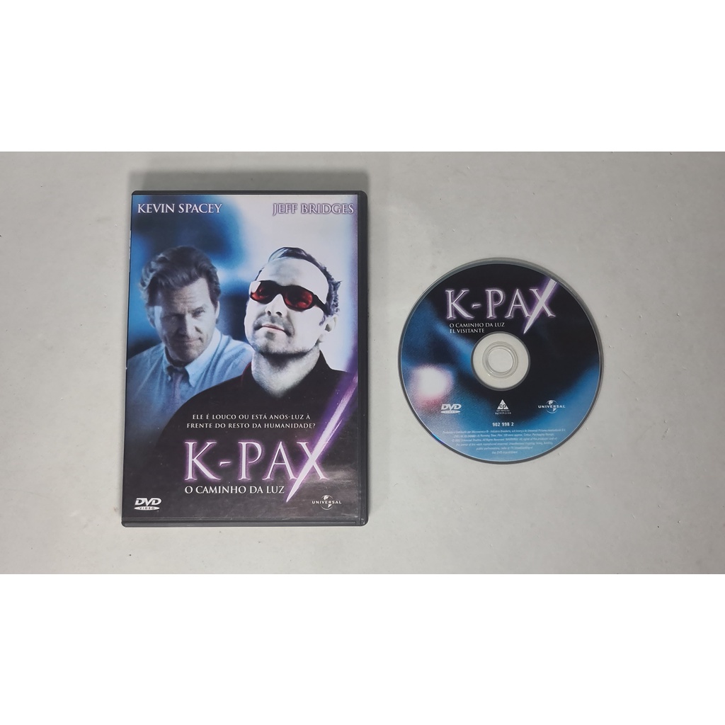 Dvd k-pax o caminho da luz original | Shopee Brasil