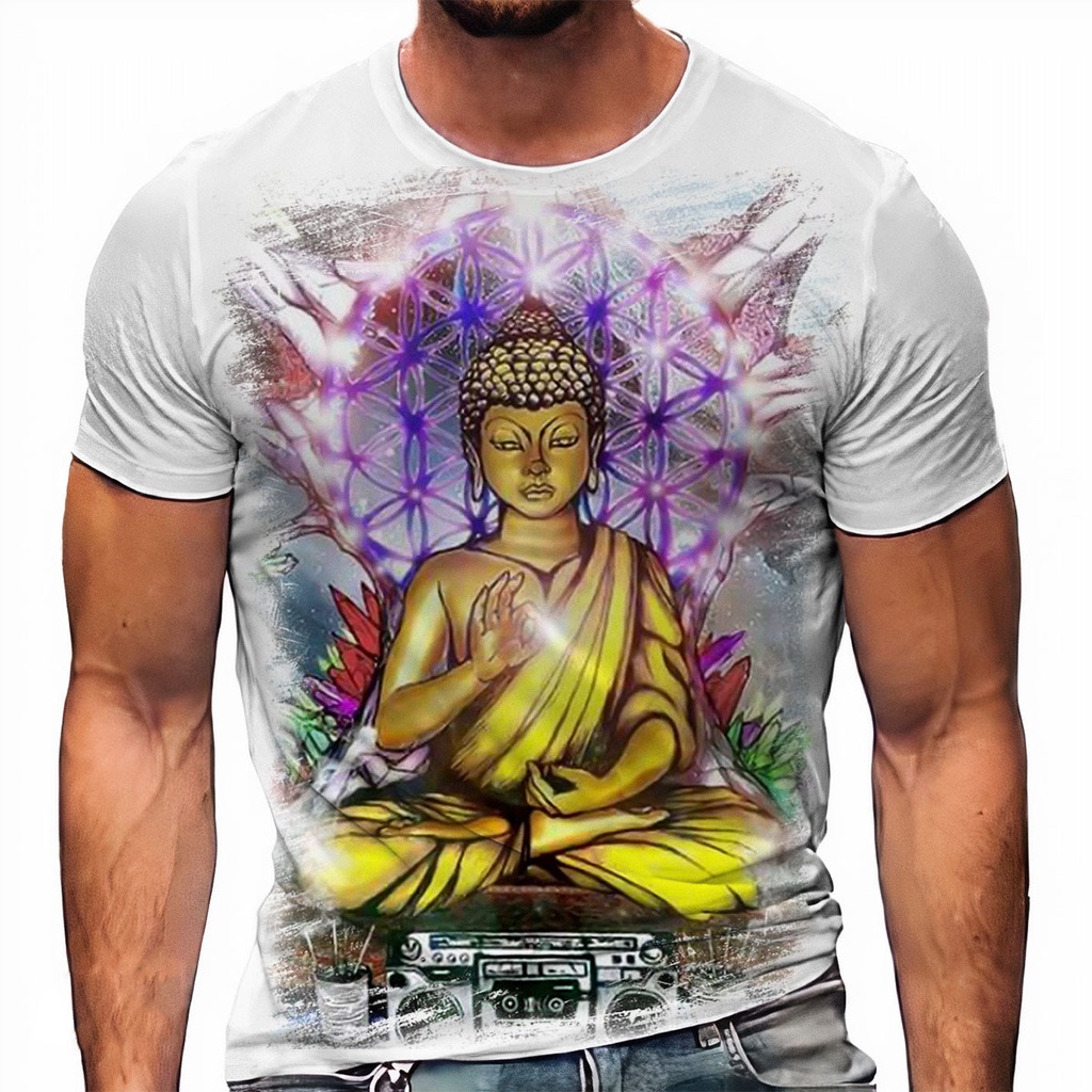 Camiseta Buda 50 A | Shopee Brasil