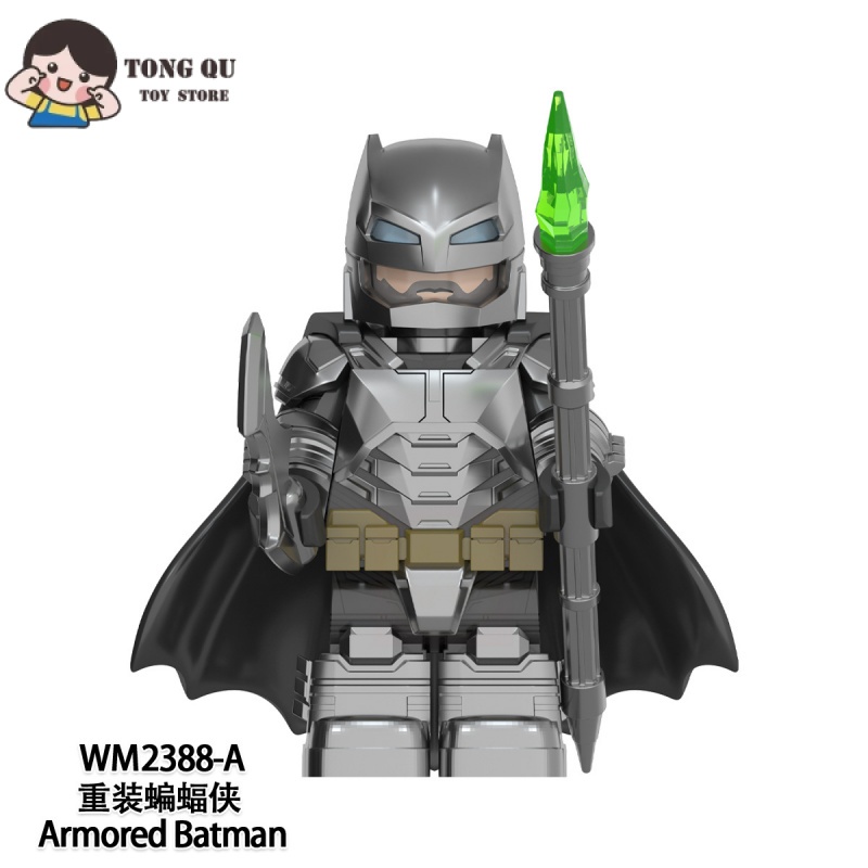 Superhero Minifigures Reloaded Batman Building Block Minifigures ...