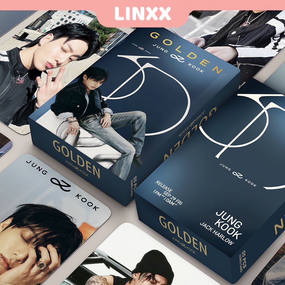 LINXX 55 Pcs BTS JK 3D Álbum Lomo Card Kpop Photocards Série Cartões ...