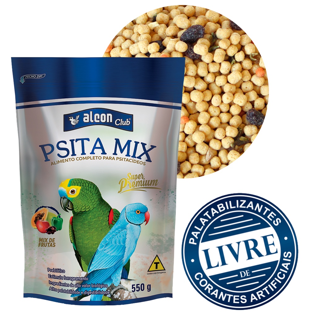 Alcon Club Psita Mix 550g | Shopee Brasil