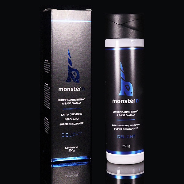 Lubrificante Íntimo Semen Lub Perolado Monster D 250G A Base D'água ...