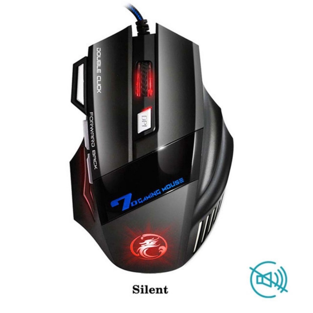 Mouse Gamer Yelandar X7 com 7 Botões e Ergonomia | Shopee Brasil