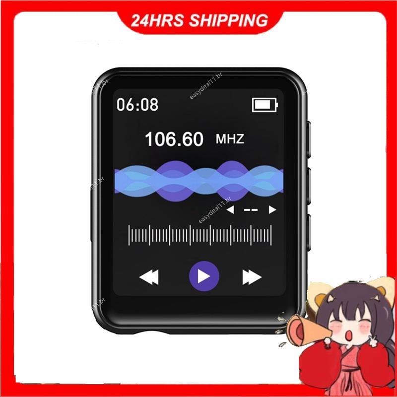 RUIZU M4 MP3 Player De Música Com Bluetooth Walkman De Alta Resolução ...