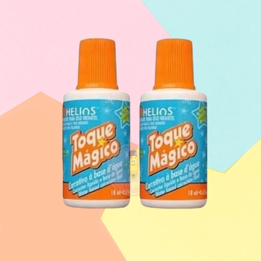 Corretivo Liquido 18ml Toque Magico Helios Carbex | Shopee Brasil