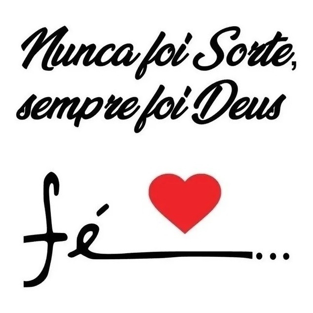 Adesivo Nunca Foi Sorte Sempre Foi Deus E Adesivo Fé Carro Cor Preto ...