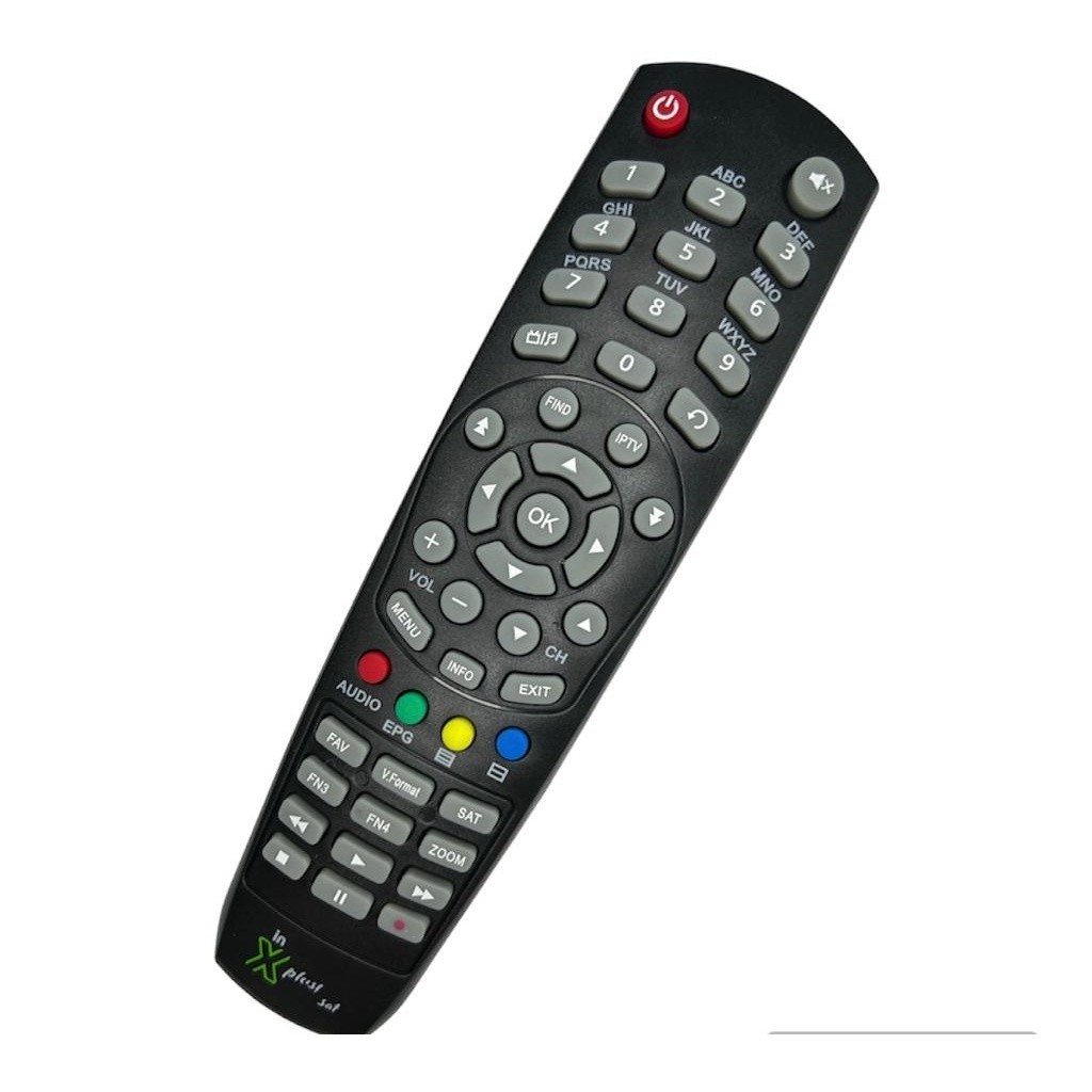 Controle Remoto receptor In X Plus Sat original | Shopee Brasil