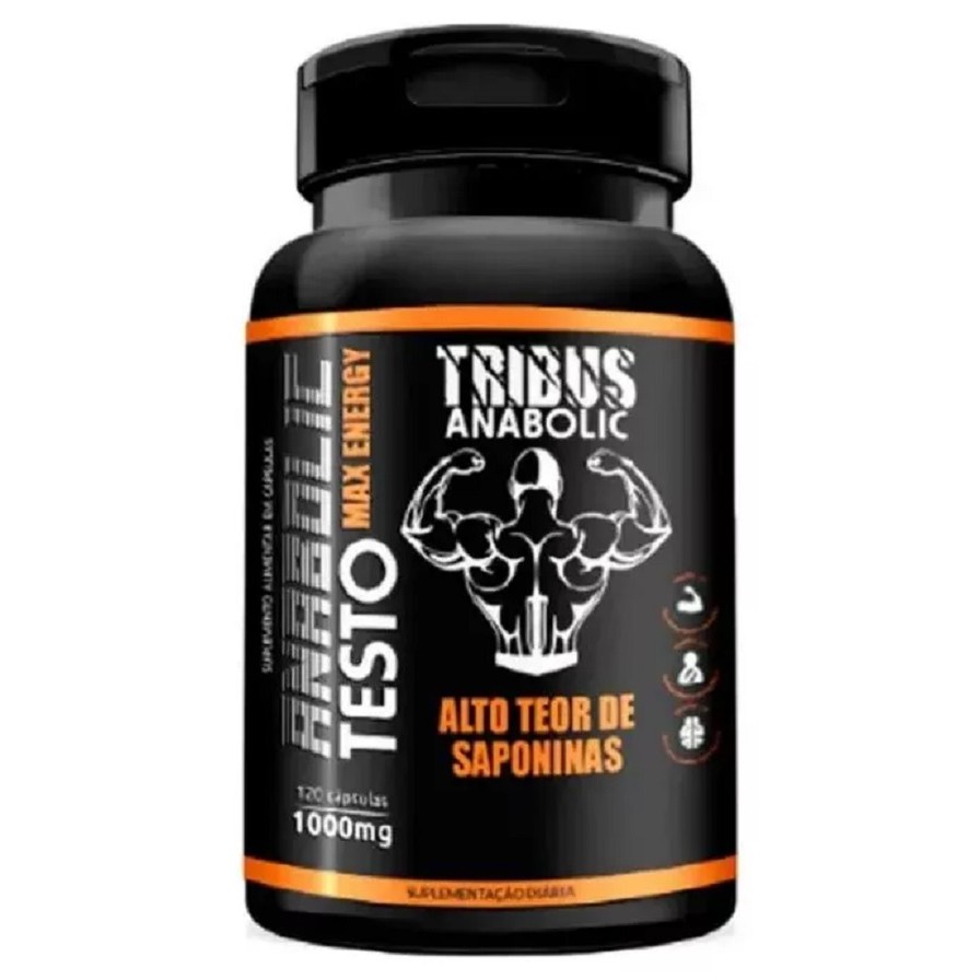 Tribus Anabolic Testo Max Energy 120 Caps | Shopee Brasil