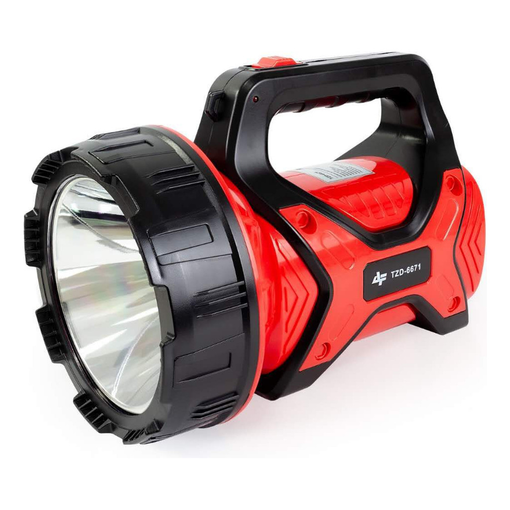 Lanterna Super Potente Recarregável Led 10w Luz Led Branca | Shopee Brasil