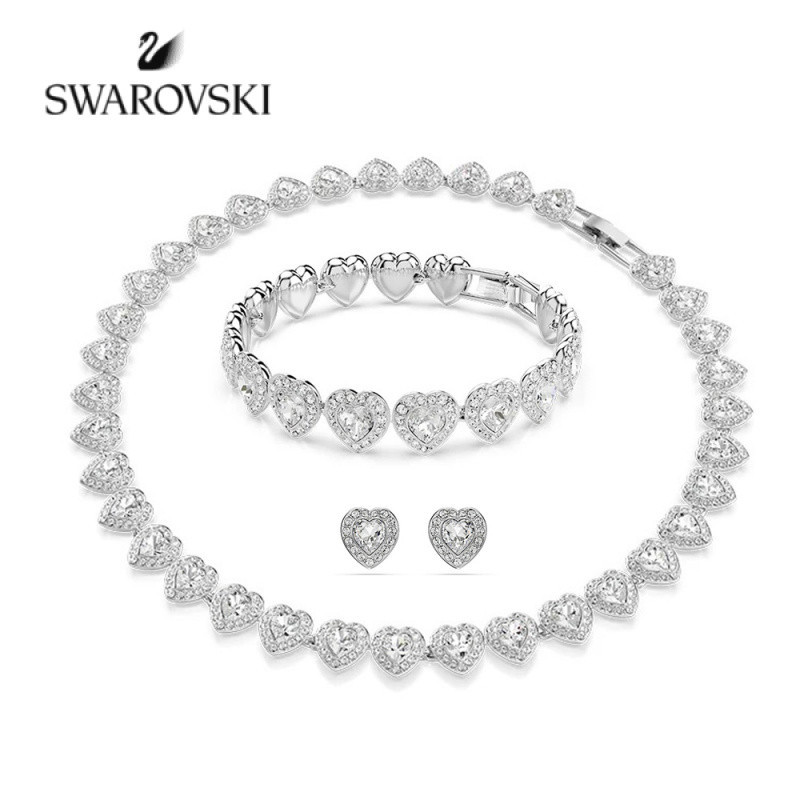 Swarovsi Colar Feminino Jóias Cápsula Coração Acessórios Imitação ...