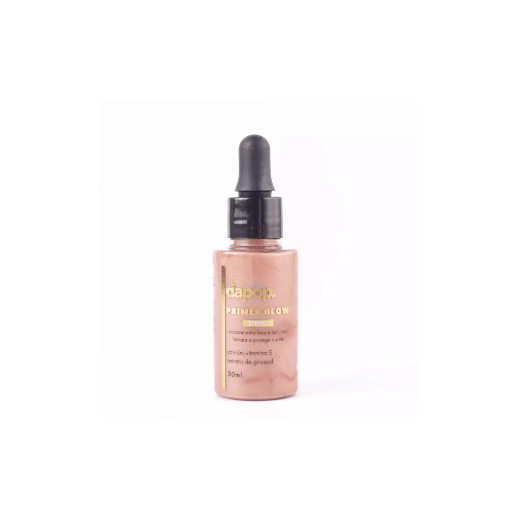 Primer Facial Efeito Glow Cor Spring - Dapop | Shopee Brasil