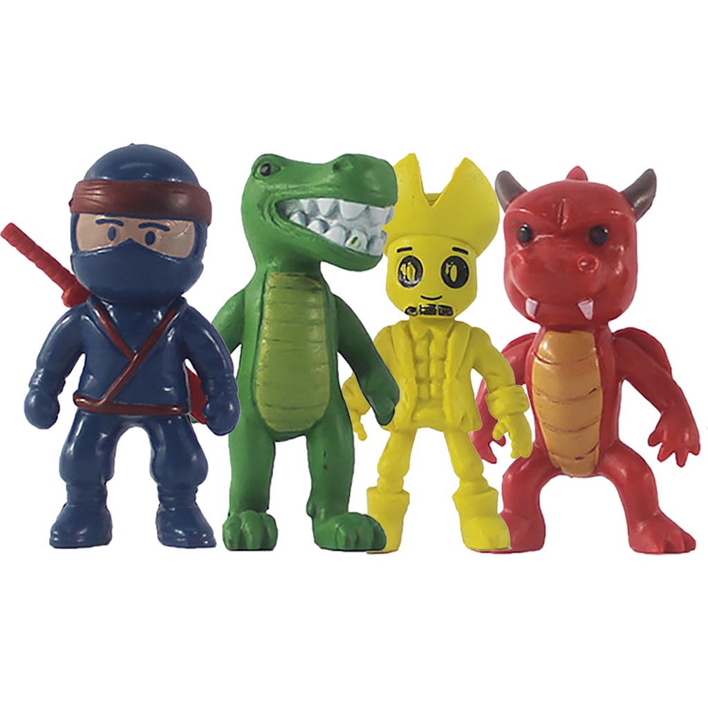 Stumble Guys Bonecos Do Jogo Kit 24 Personagens | Shopee Brasil