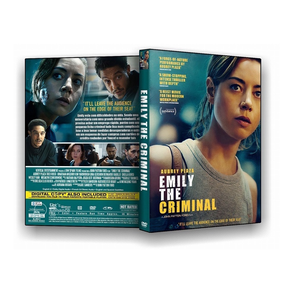Dvd Emily The Criminal (dubl E Leg) | Shopee Brasil