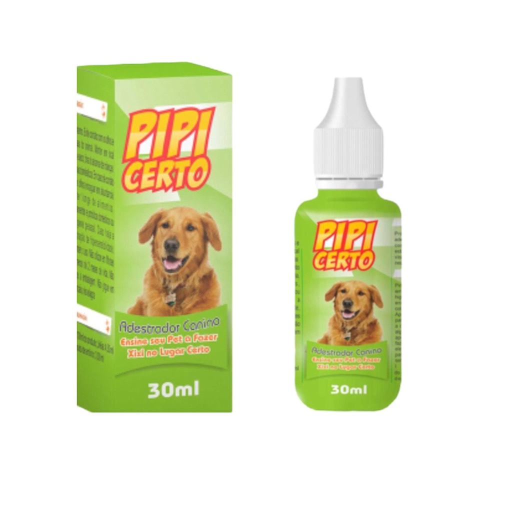 Adestrador Canino Pet Clean Pipi Certo 30ml | Shopee Brasil