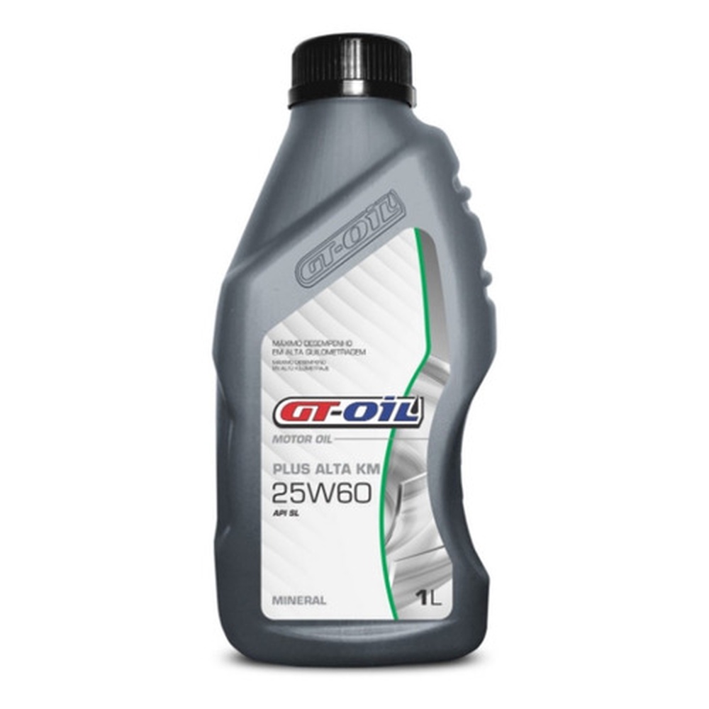 Óleo Lubrificante Mineral Alta Km Gt Oil Sae 25w60 Sl 1l | Shopee Brasil