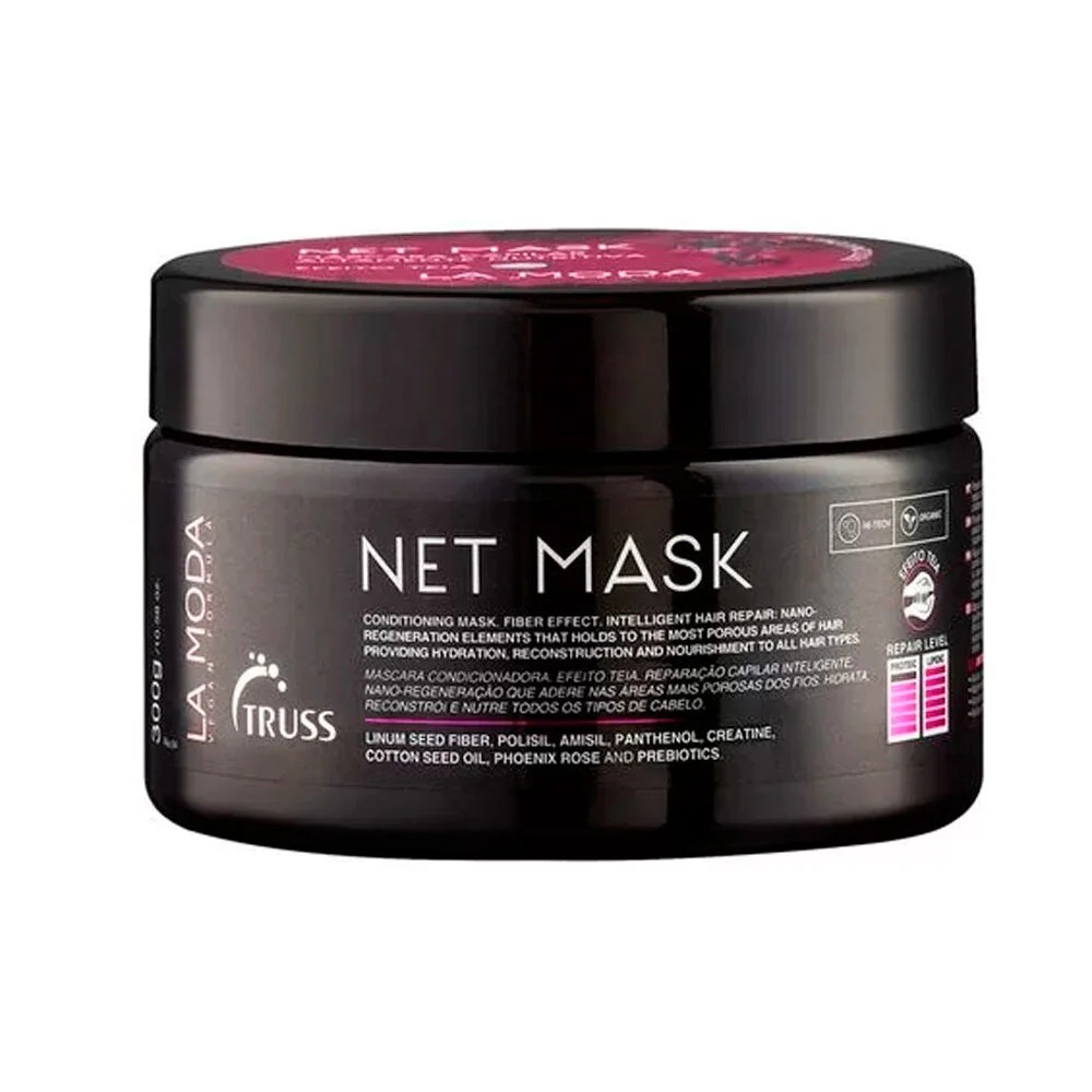 MASCARA NET MASK LA MODA TRUSS 300G | Shopee Brasil
