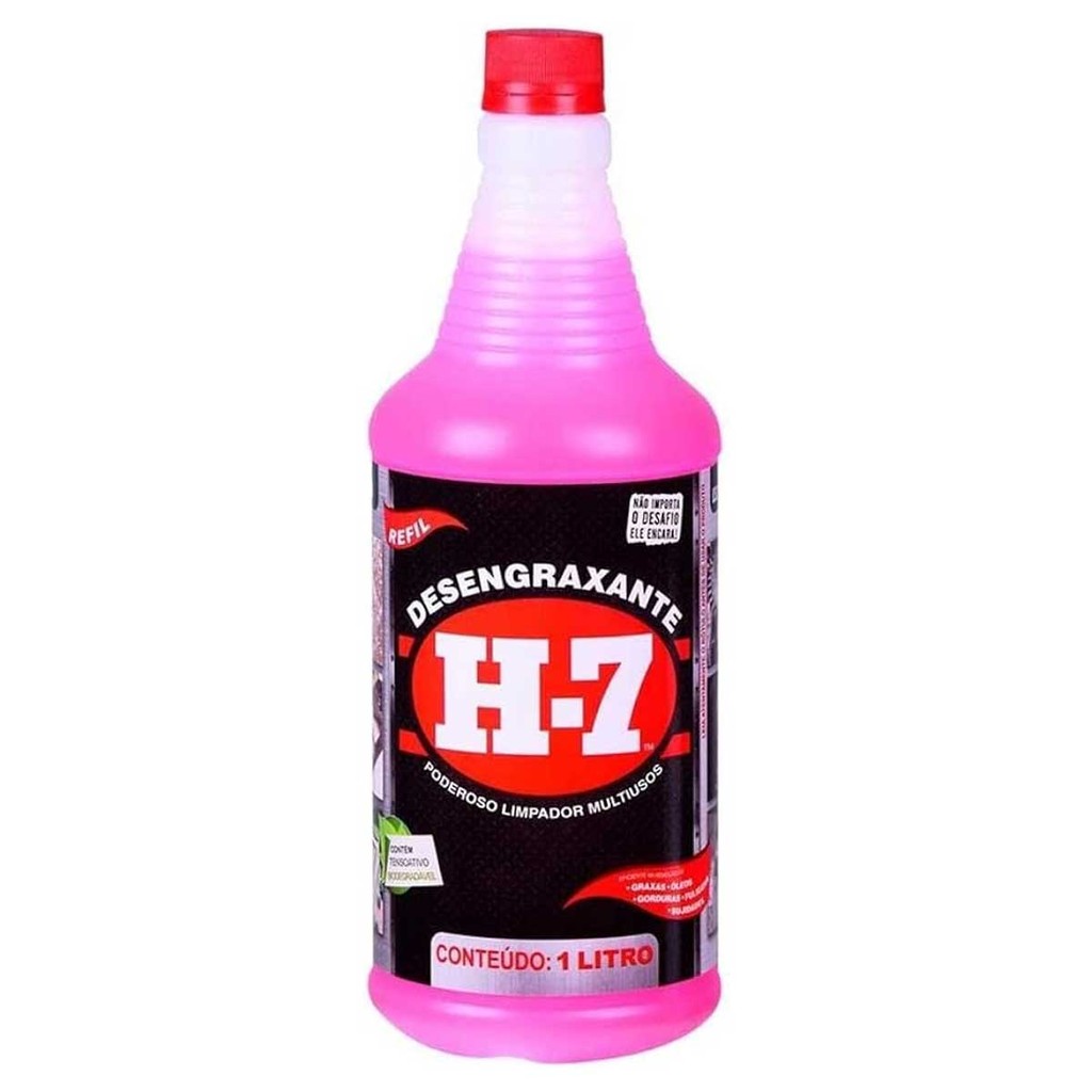 Desengraxante Removedor Multiuso Refil H7 1 Litro | Shopee Brasil
