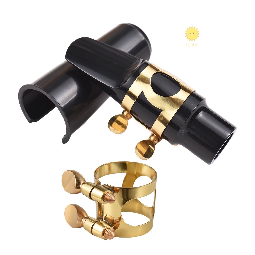 Kit De Bocal De Saxofone Alto sicibr Com Tampa De Plástico De Palheta ...