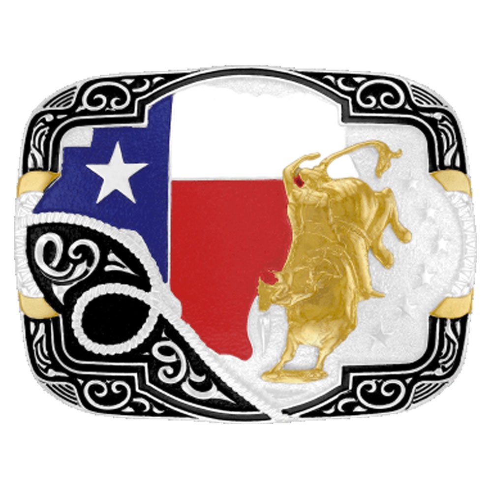 Fivela Country Masculina Bandeira Texas Bull Rider | Shopee Brasil