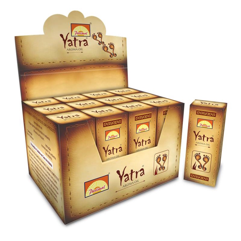 Essência Aromática Yatra Box Com 12 Unidades Com 10 Ml | Shopee Brasil