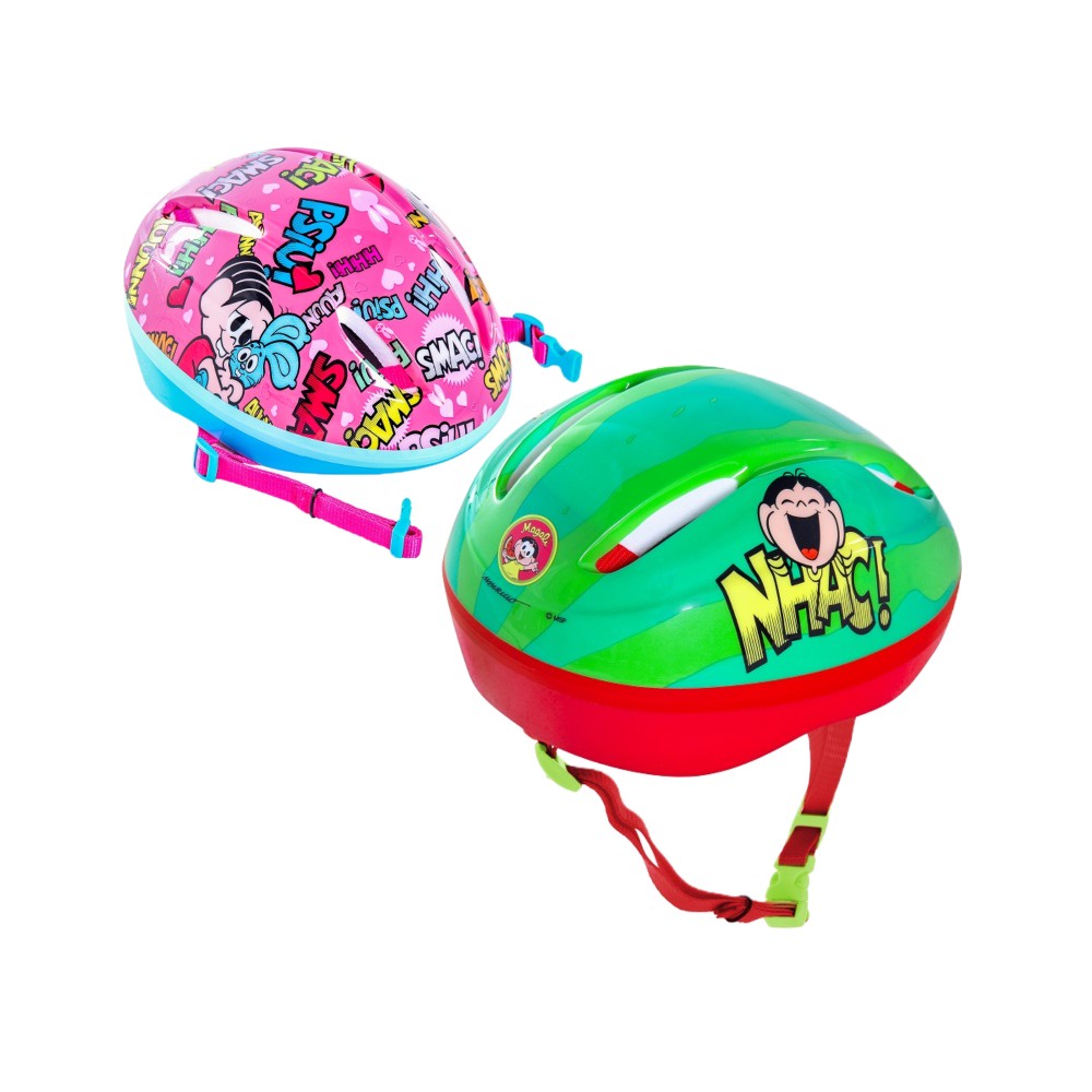 Capacete Infantil Turma da Mônica | Shopee Brasil