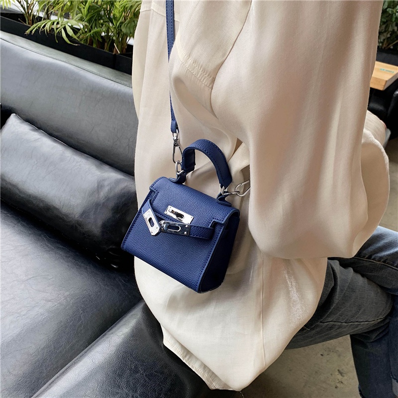 Mini Bolsa Kelly Fêmea de Luxo Leve mini Kelly Bag Fêmea 2020 Novo ...