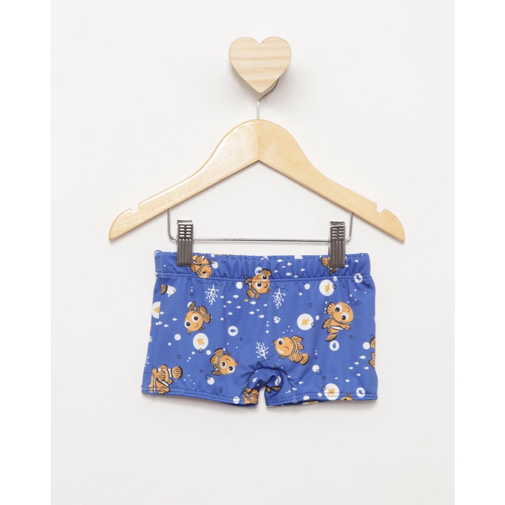 Sunga Bebê Boxer Disney Estampada Nemo Azul | Shopee Brasil