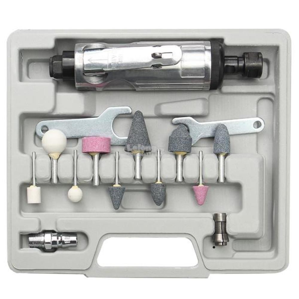 KIT MINI RETIFICA PNEUMATICA LIXADEIRA POLITRIZ ESMERILHADEIRA COM ...