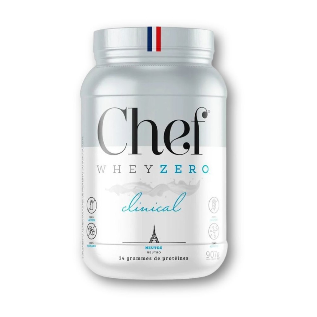 Whey Zero Clinical 907g Chef Whey | Shopee Brasil