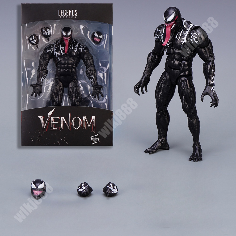 SHF Venom Marvel Movie Ver Change Face Film Articulado Bonecos Modelo ...