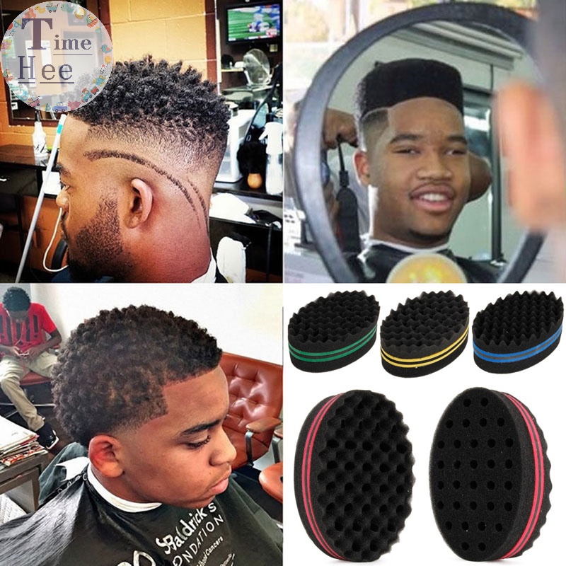 TimeHee Black Man Hair Braider Twist Sponge Fir Afro Dreadlocks Escova ...