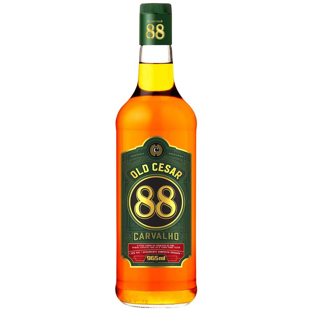 Aguardente 88 Old Cesar 965Ml | Shopee Brasil