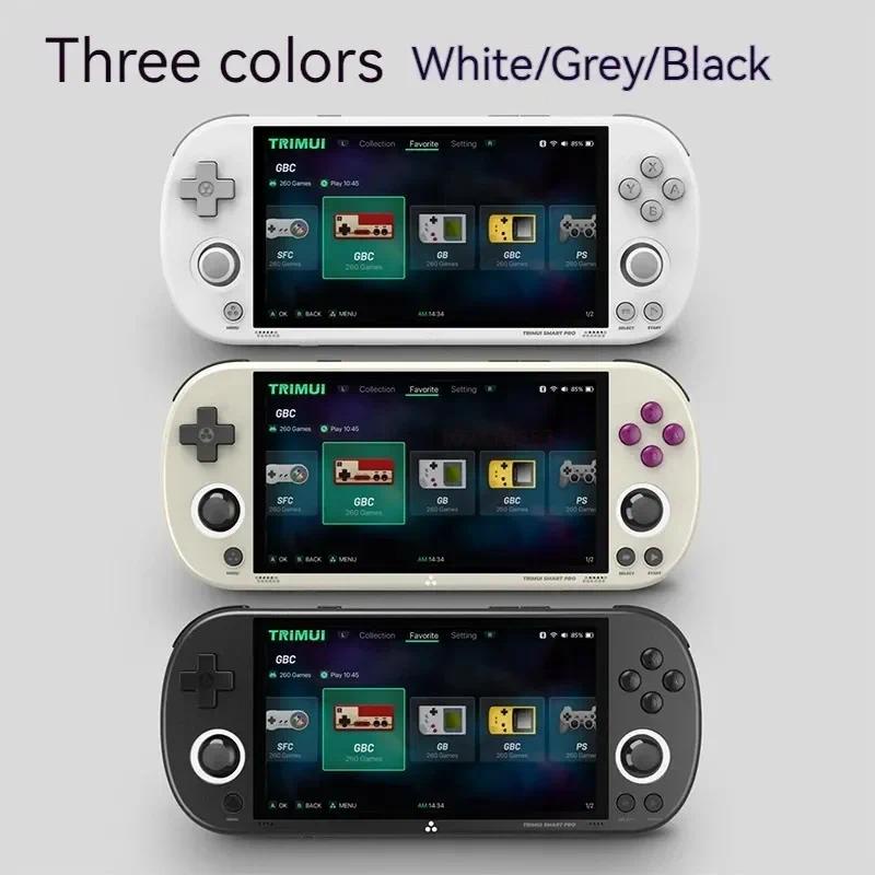 TRIMUI Smart Pro Console De Jogo Portátil De Fonte Aberta Retro Arcade HD 4.96 Inch Ips Sistema ...