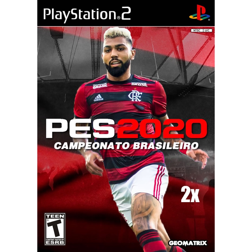 pes 2020 brasileirão 2x ps2 | Shopee Brasil