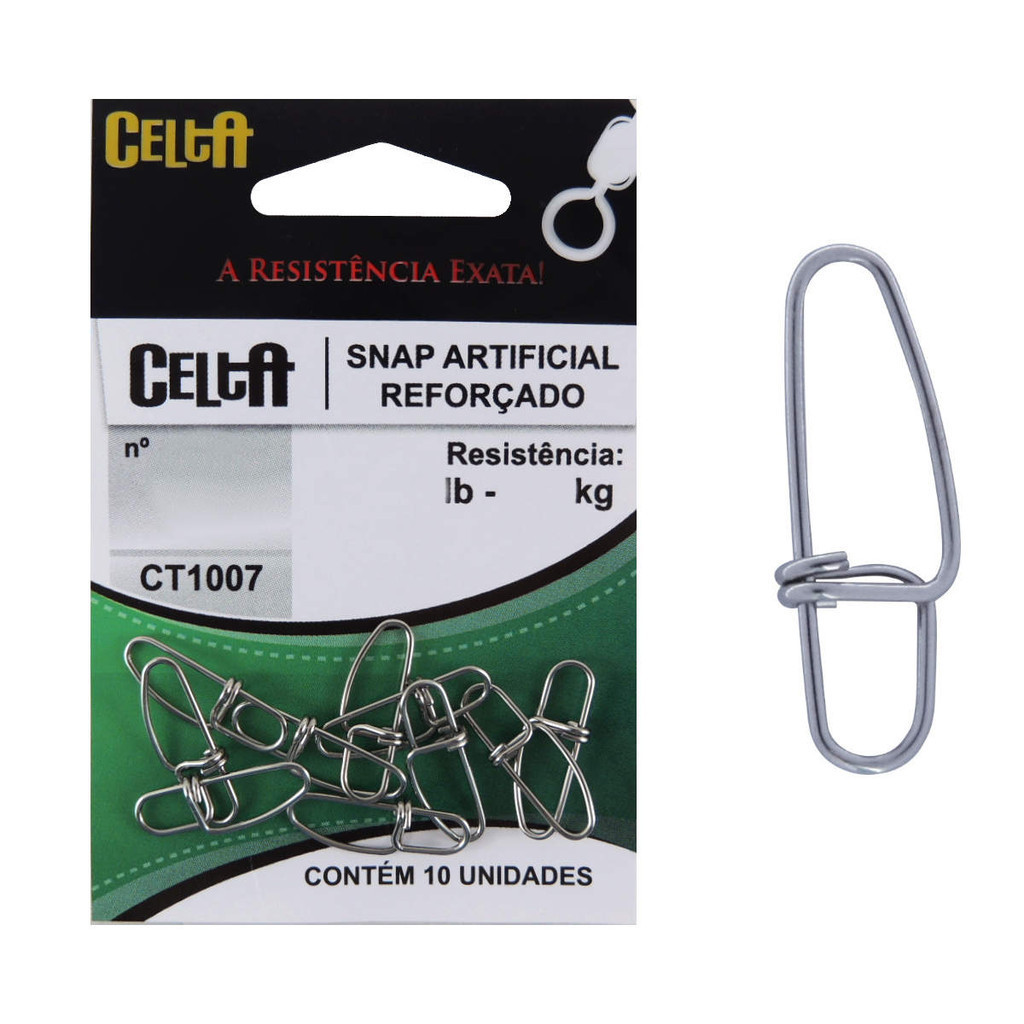 Snap Celta Artificial Reforçado CT1007 - C/ 10 Unidades | Shopee Brasil