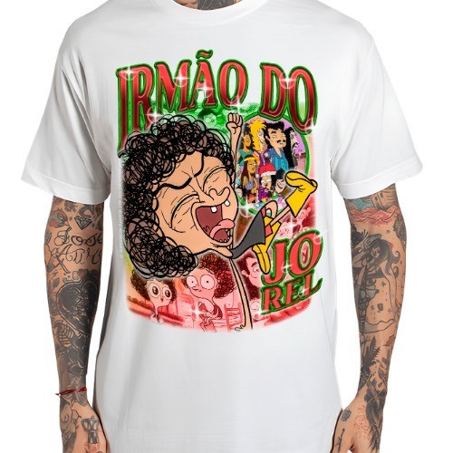 Camiseta Camisa Vintage Irmao Do Joel Cartoon Nostalgia Desenho Estampa ...