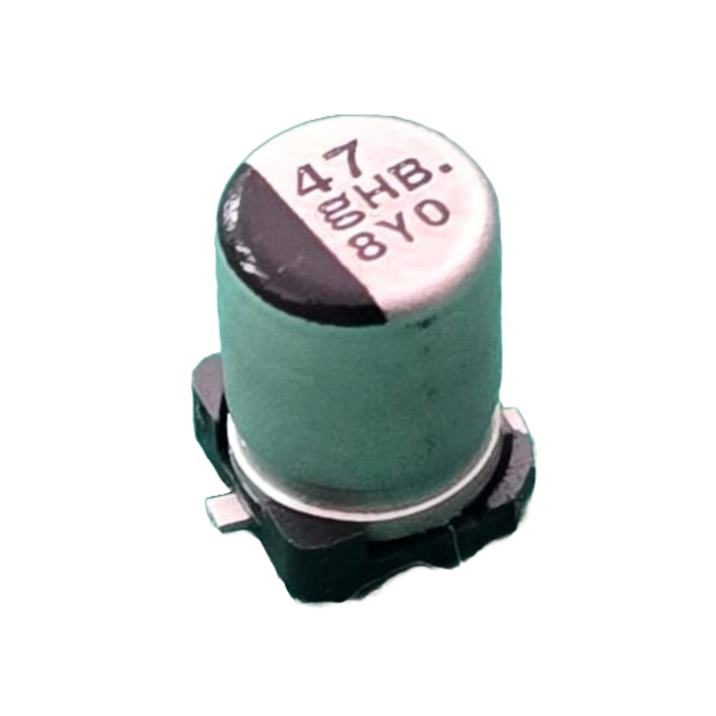 100x Capacitor Eletrolitico 47uf/4v Smd 105 4x6mm Panasonic | Shopee Brasil