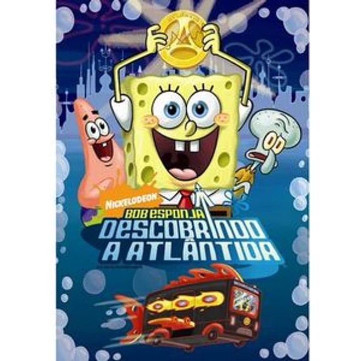 Bob Esponja Descobrindo A Atlantida dvd original lacrado | Shopee Brasil