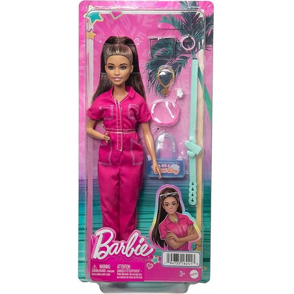 Boneca Barbie o Filme Boneca Terno de Moda Rosa Mattel HPL76 | Shopee ...