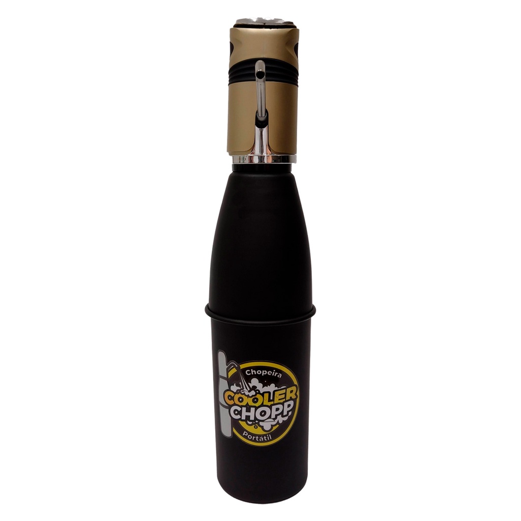 Cooler Chopp - Chopeira eletrônica portátil - PRETA- ELEGANCE | Shopee ...