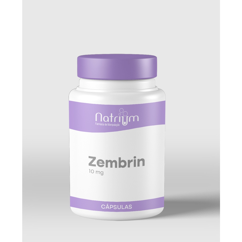 Zembrin 10 mg c/30 capsulas - Natrium | Shopee Brasil