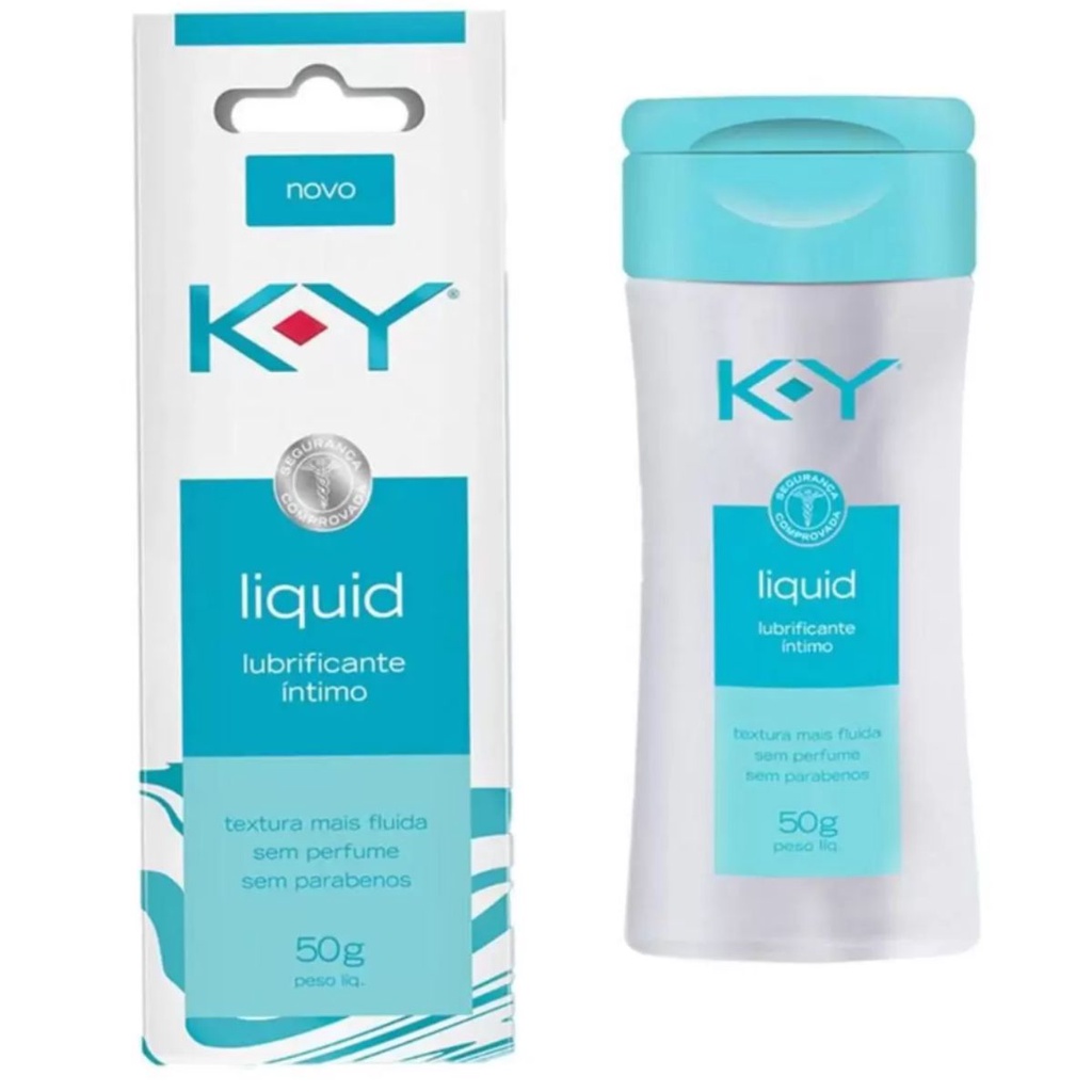 Gel Lubrificante Íntimo K-Y Ky Liquid - 50g | Shopee Brasil