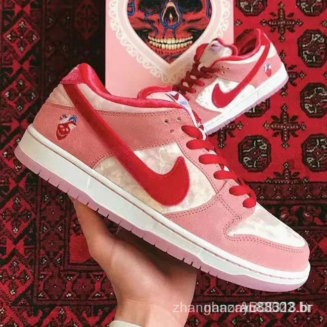 Nike AJ SB Dunk Low Pro Low-top Calçados Esportivos/Homens e Mulheres ...