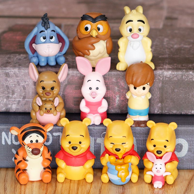 Winnie the Pooh and Tigger Piglet Piglet Donkey Rabbit Doll Modelo ...