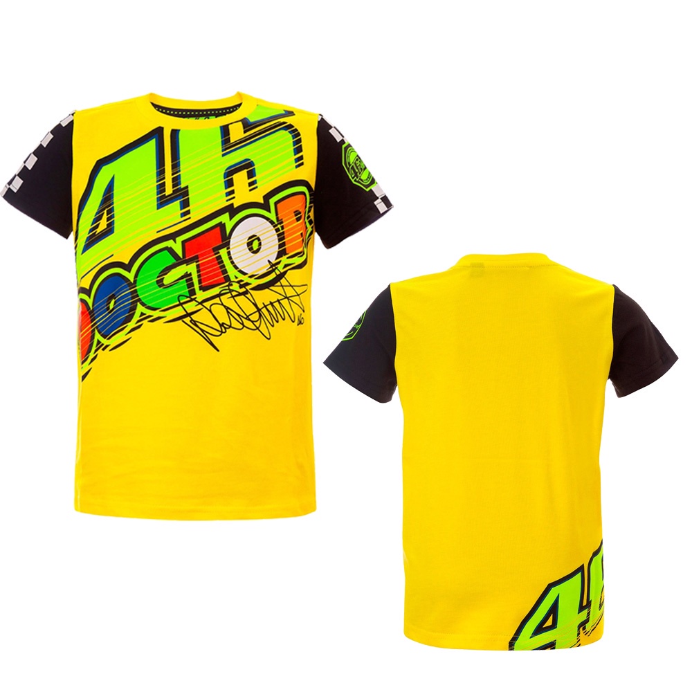Camiseta Valentino Rossi Yellow Cupolino VR46 MotoGP Limitada Coll ...