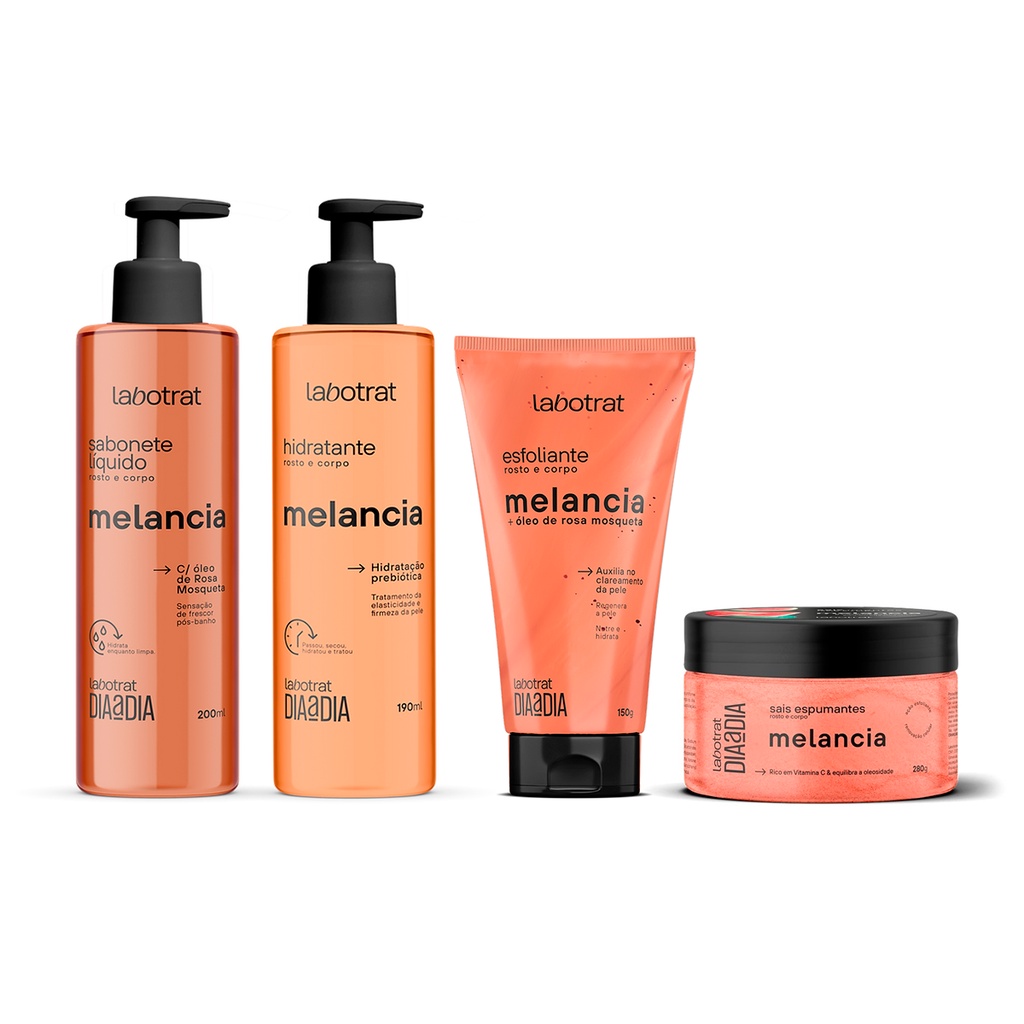 Labotrat Kit 4un Dia a Dia - 1un Sabonete + 1un Hidratante + 1un ...