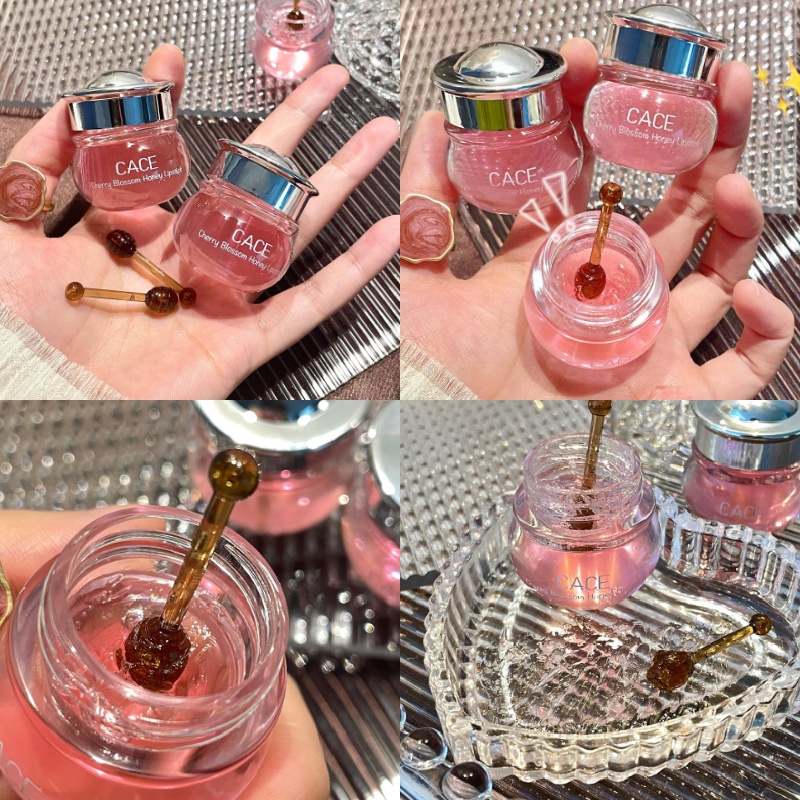 CACE Óleo Labial Cereja Mel Batom Hidratante Baton Bálsamo Tender ...