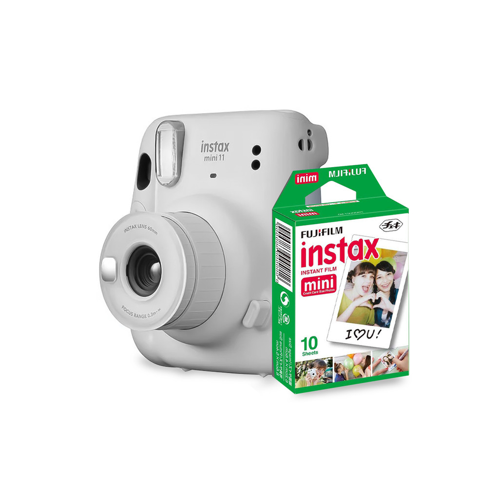 Câmera Instantânea Fujifilm Instax Mini 11 Branca + Filme 10 fotos ...
