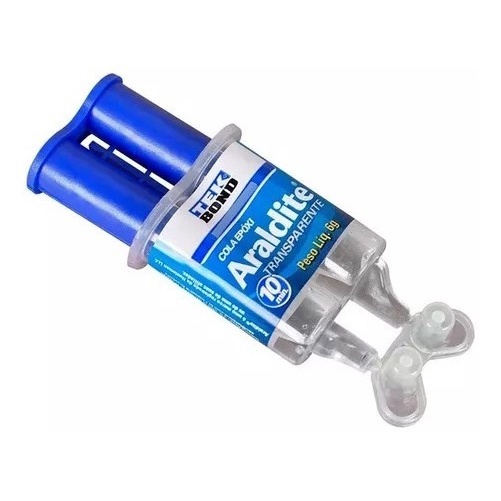 Kit 4 Cola Araldite Transparente Adesivo Epóxi Seringa 6g | Shopee Brasil